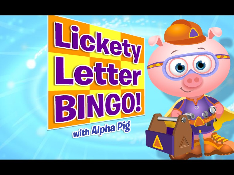 Play Alpha Pig's Lickety Letter Bingo Unblocked At School - FLASH Game