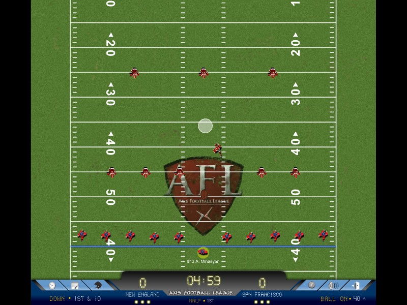 Play Axis Football League Unblocked At School - FLASH Game