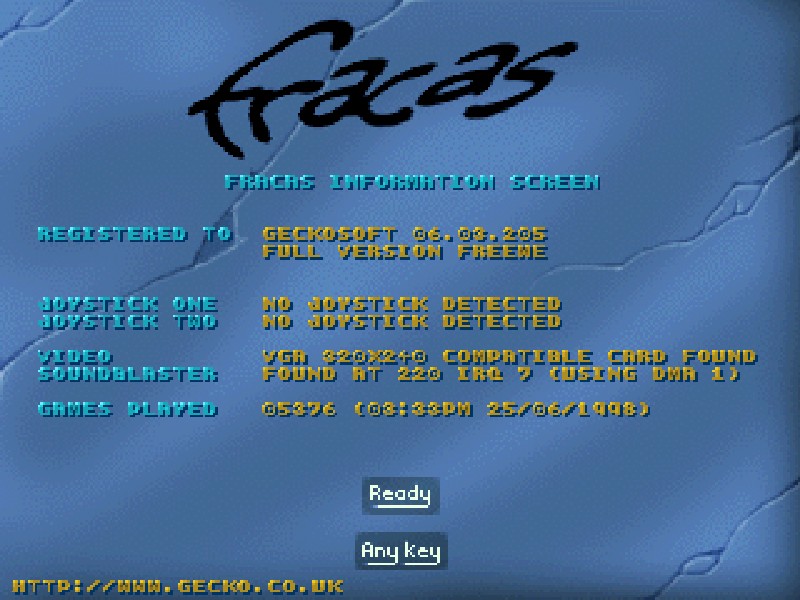 Play Fracas Unblocked At School - DOS Game