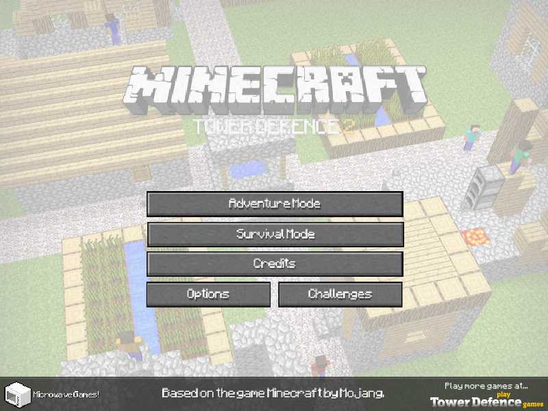 Play Minecraft Tower Defence 2 Unblocked At School - FLASH Game