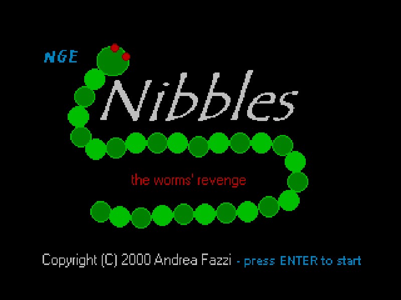 Play Nibbles Unblocked At School - DOS Game