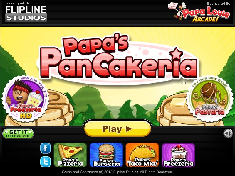 Play Papa's Pancakeria Unblocked At School - FLASH Game